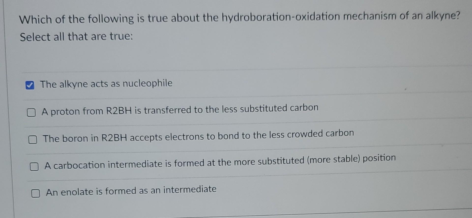 Solved Which of the following is true about the | Chegg.com