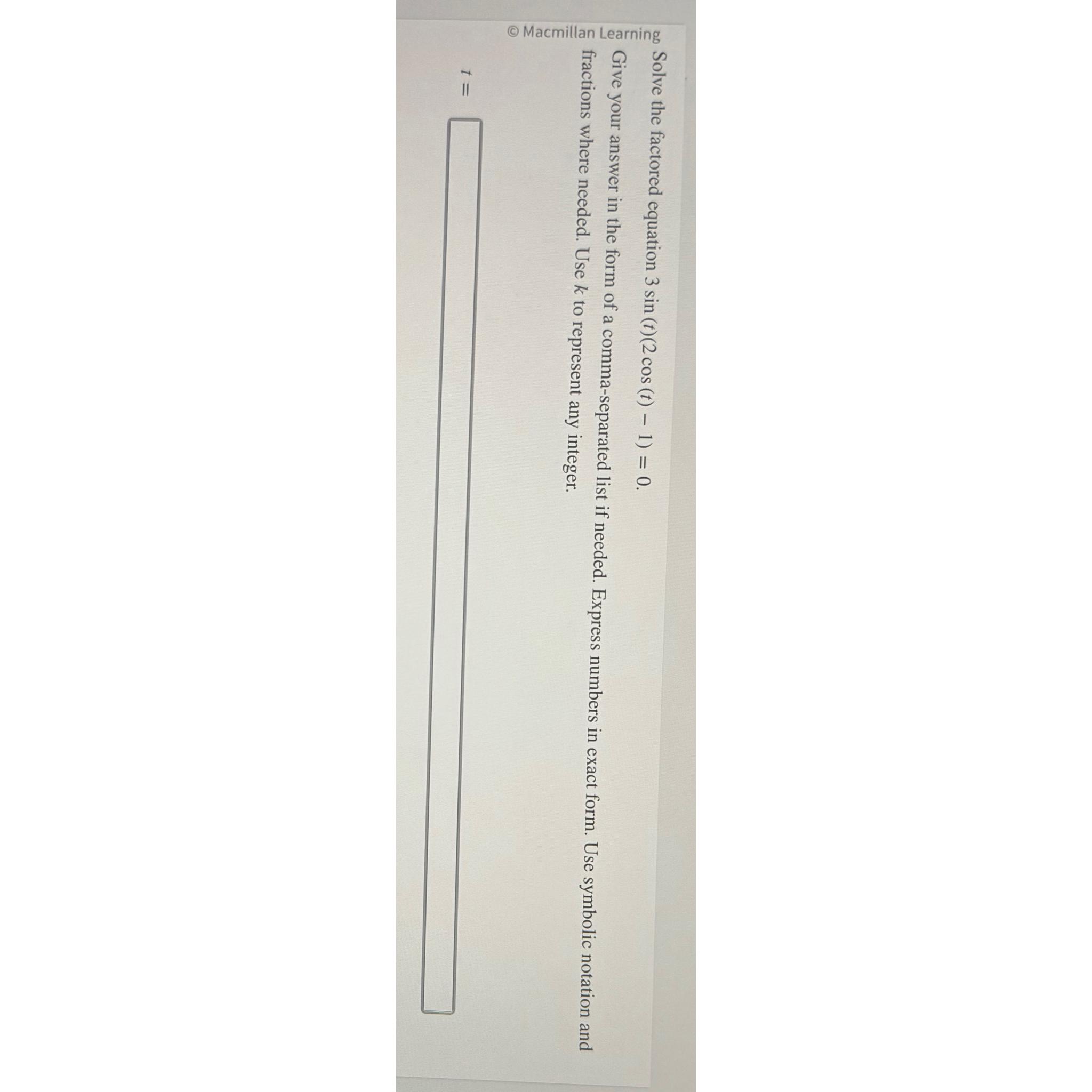 Solved Do Solve The Factored Equation