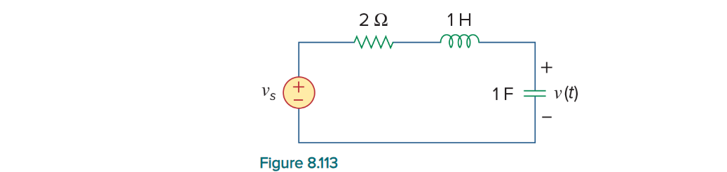 Solved Find transfer function H(jw)= ﻿V(w) / ﻿Vs(w) ﻿for the | Chegg.com