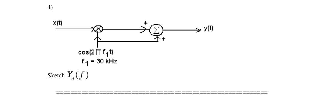 Solved For Problems 3,4,5, and 6 , assume the input signal | Chegg.com