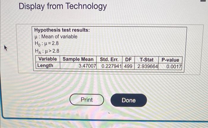 [solved] Please Test The Statistic Find P Value And State