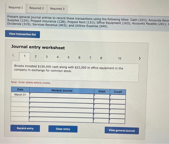 Solved Problem 2-3A (Static) Preparing and posting journal | Chegg.com
