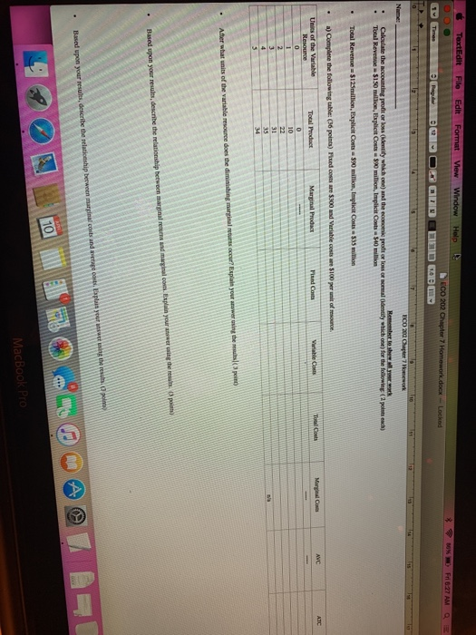 Solved Textedit File Edit Format View Window Help Eco 202 
