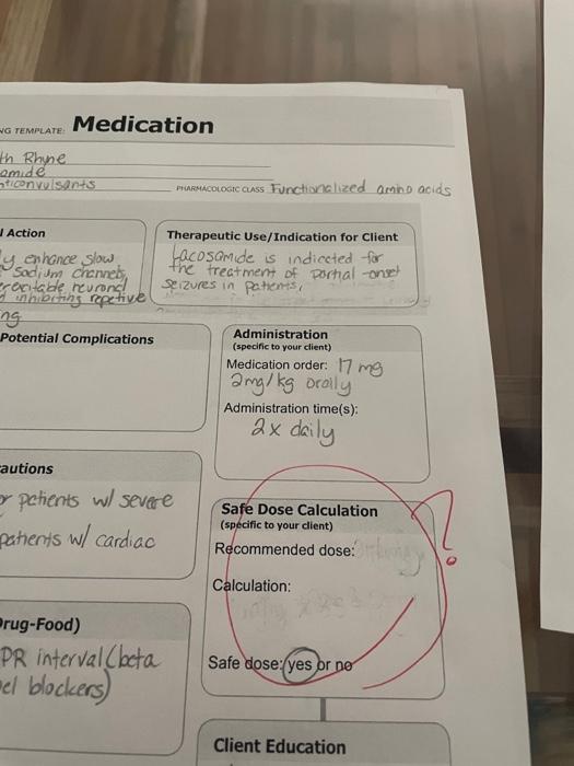 Solved Medication Supplements prurmucoiocicauss Carbohydrate | Chegg.com