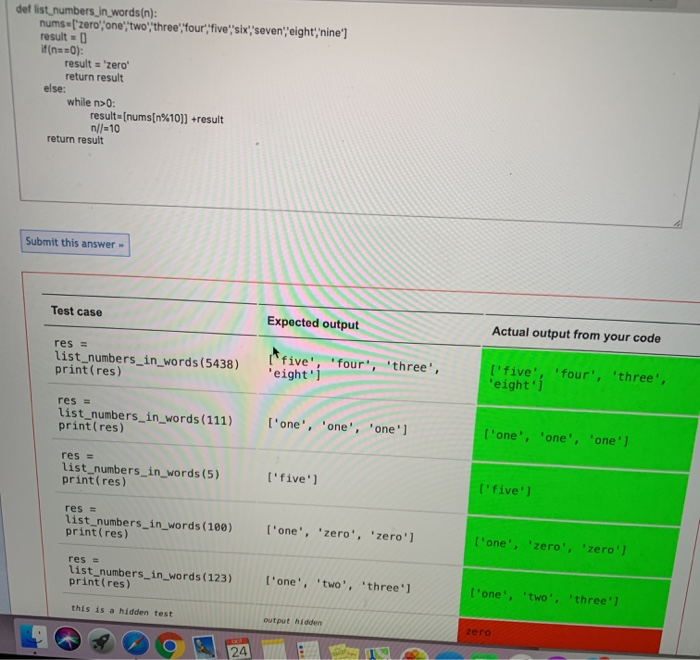 Solved language is pythoncould you help me how to solve | Chegg.com