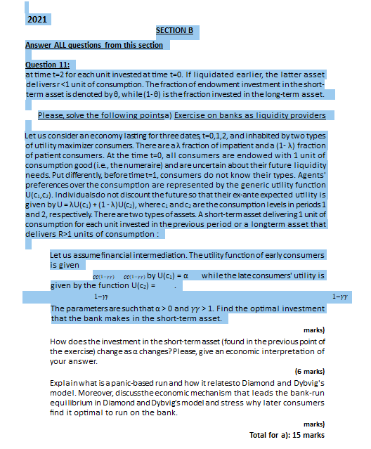 Solved Answer ALL questions from this sectionQuestion 11:at | Chegg.com
