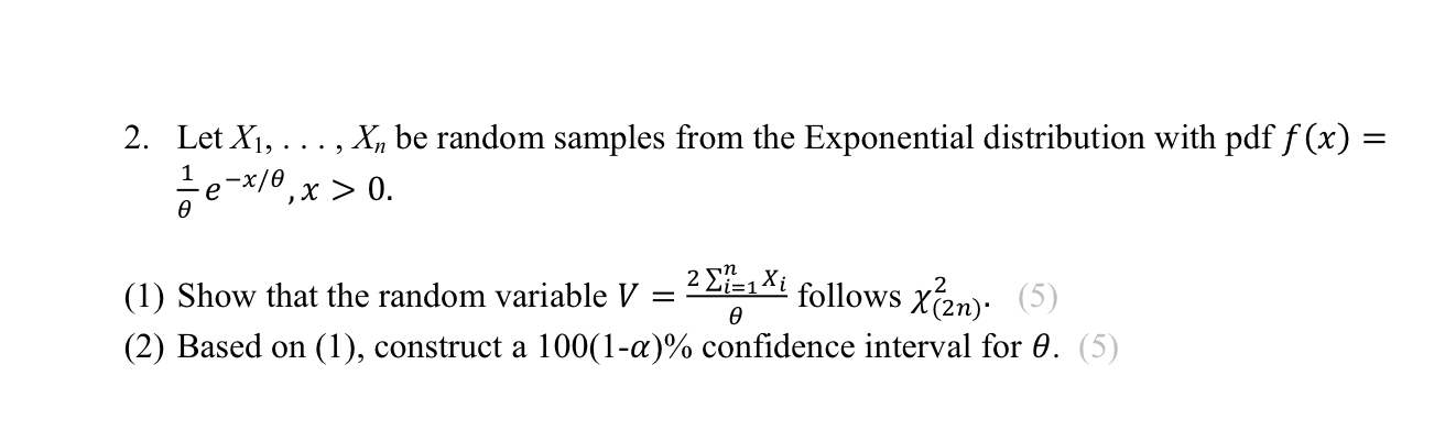 Solved Let x1,dots,xn ﻿be random samples from the | Chegg.com