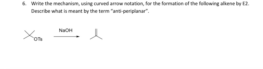 Solved Write the mechanism, using curved arrow notation, for | Chegg.com