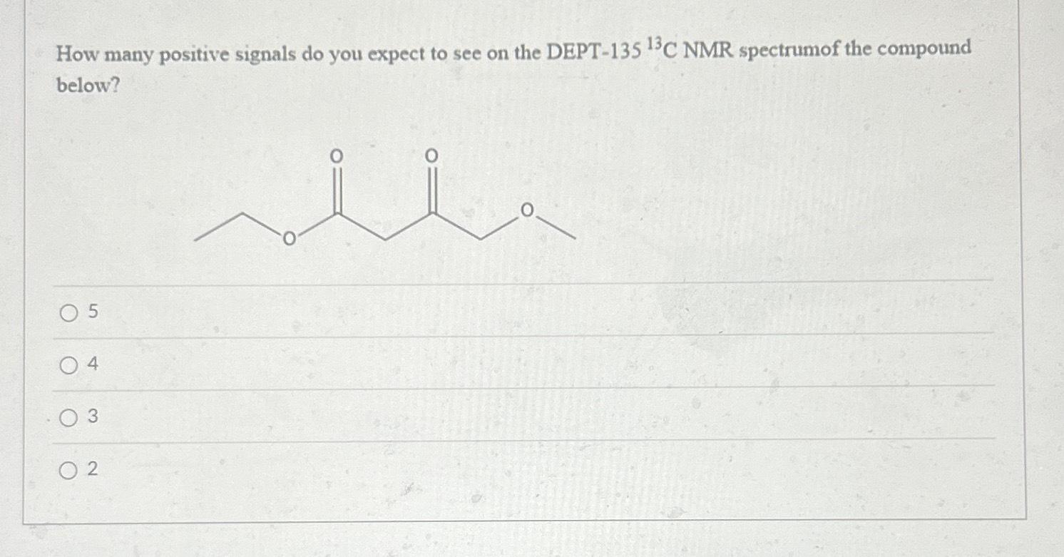 Solved How many positive signals do you expect to see on the | Chegg.com