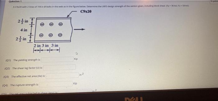 Solved Question AC3.0 with lines of in bolts in the wet in | Chegg.com