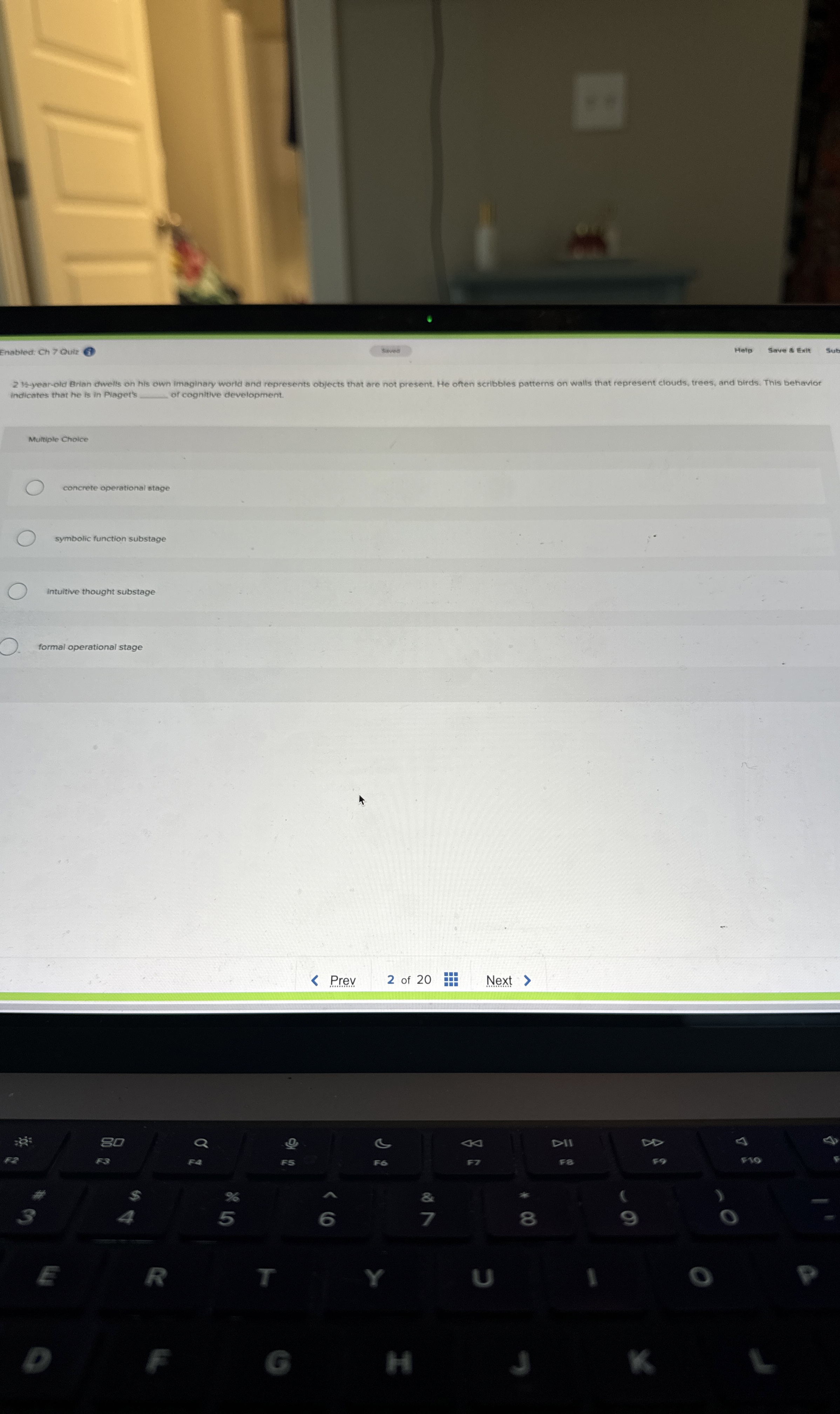 Solved 2 13-year-old Brian dwells on his own imaginary world | Chegg.com