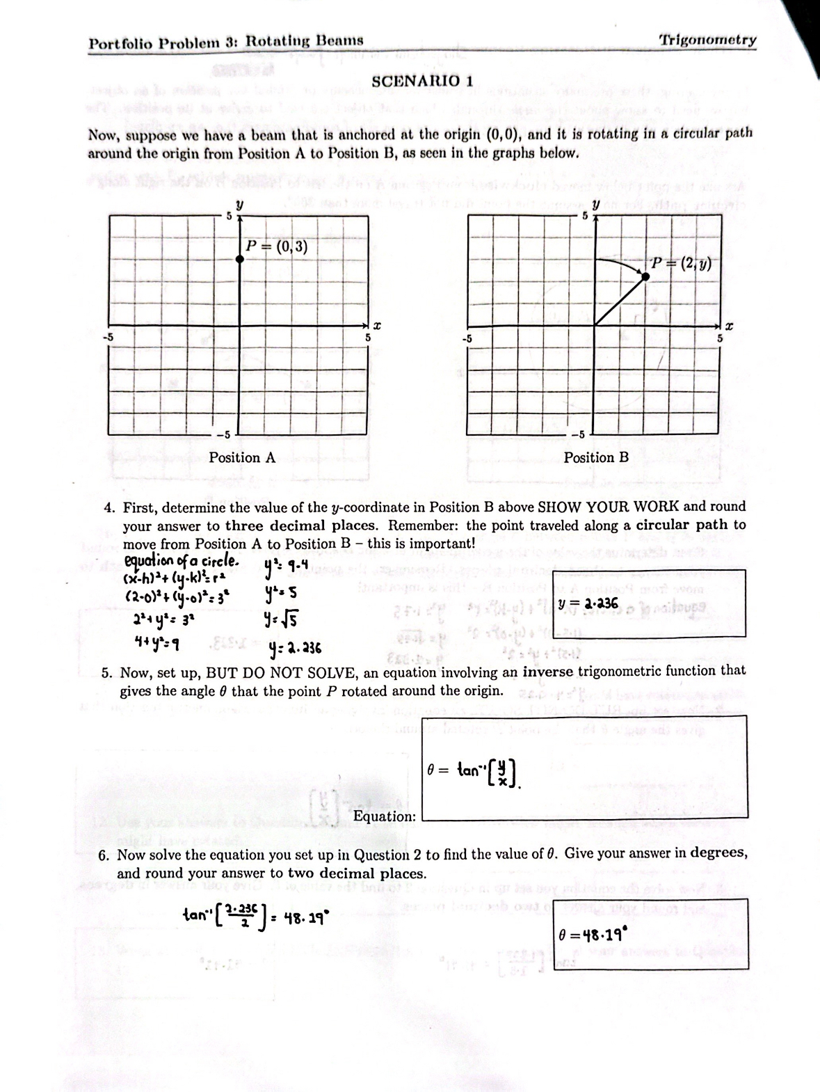 Solved Portfolio Problem 3: Rotating | Chegg.com