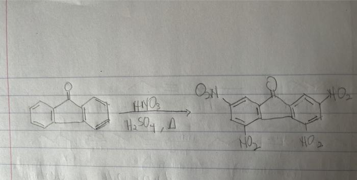 Solved & HNO₃ H2SO4, A NOS HO | Chegg.com