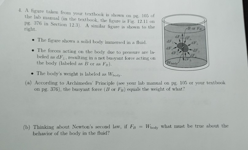 Solved 4 A Figure Taken From Your Textbook Is Shown On Pg