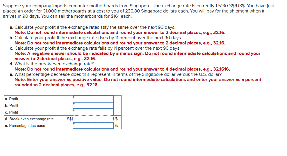 Solved Suppose your company imports computer motherboards | Chegg.com