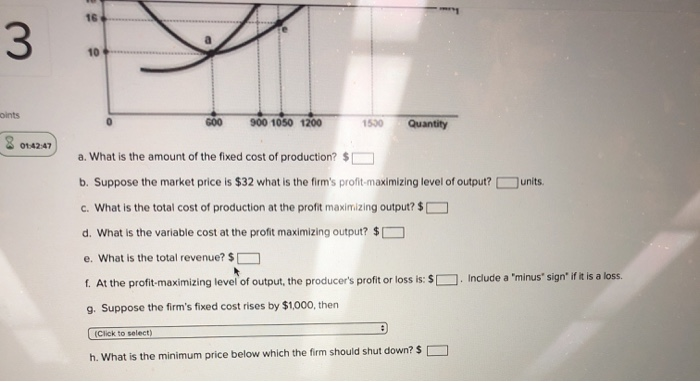 Solved The graph below shows the marginal, average variable, | Chegg.com