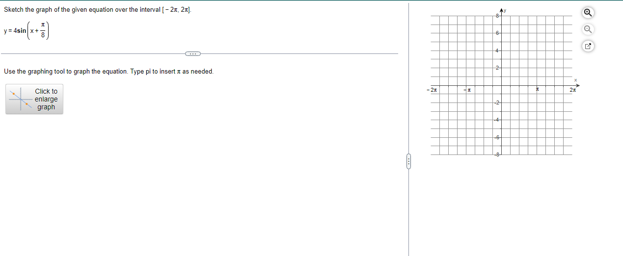 Solved Sketch the graph of the given equation over the | Chegg.com