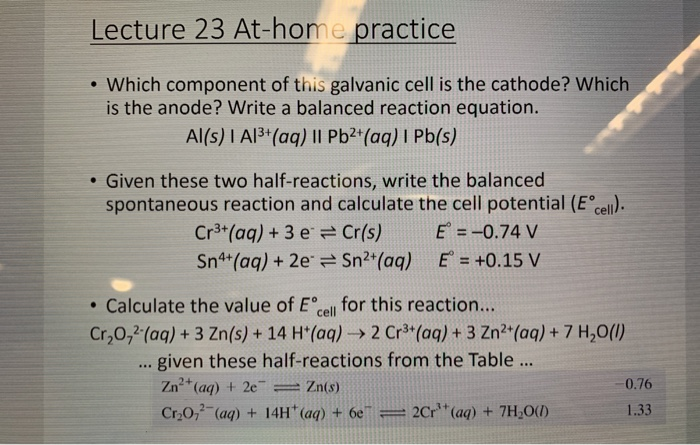 Solved Lecture 23 At-home practice • Which component of this | Chegg.com