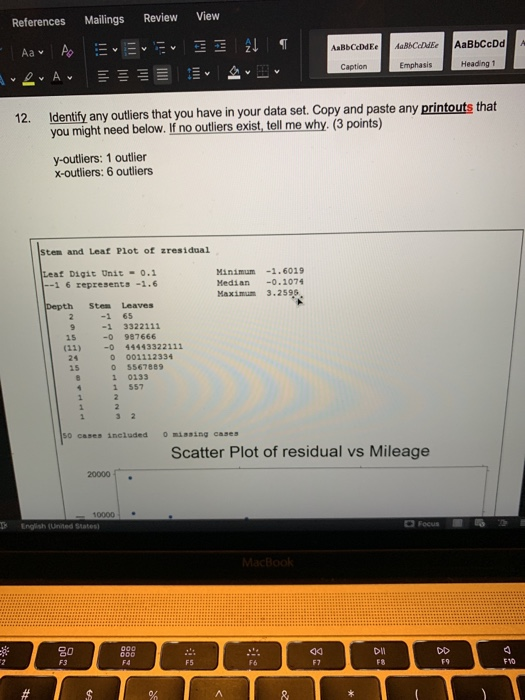 Solved References Mailings Review View Aaw A Eee 21 Abscb