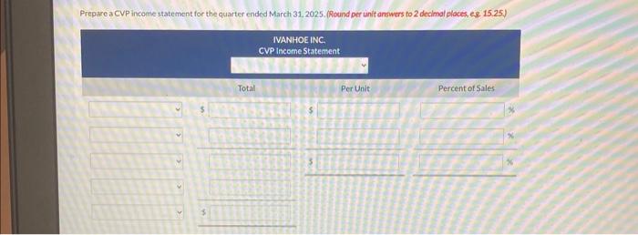 Solved \begin{tabular}{|l|r|r|} \hline & Variable & | Chegg.com