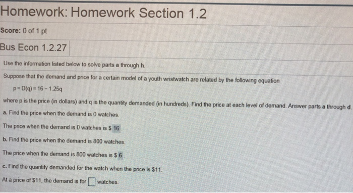Solved Homework Homework Section 1 2 Score 0 Of 1 Pt Bus