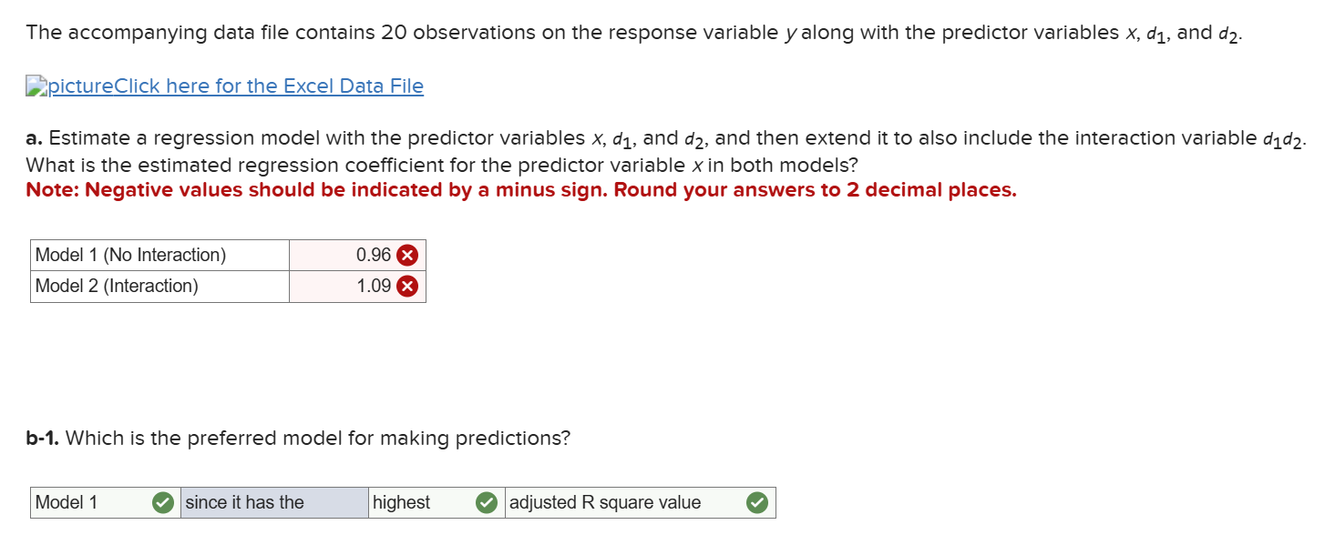 Solved Please correct these parts using the attached excel | Chegg.com