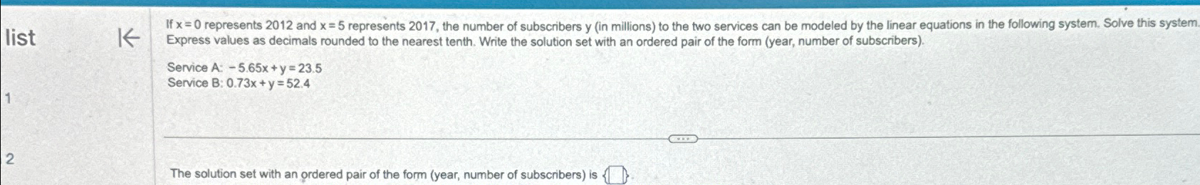 Solved Express values as decimals rounded to the nearest | Chegg.com