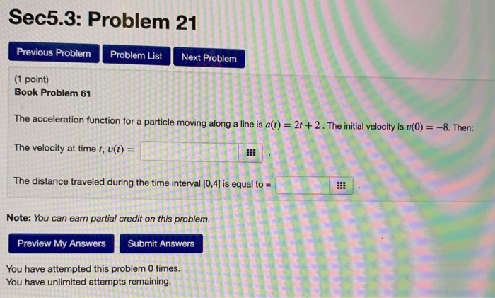 Solved Sec5.3: Problem 21 Previous Problem Problem List Next | Chegg.com