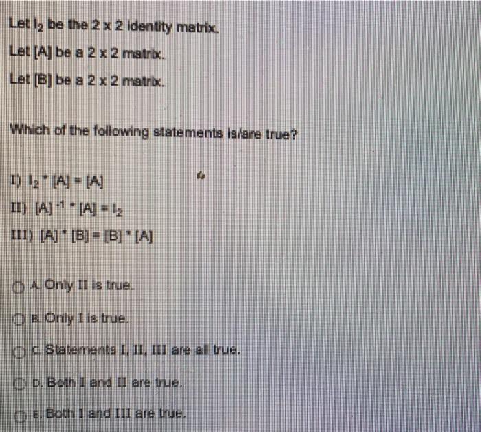 Solved Given the matrix defined below: --- Find the entry in | Chegg.com