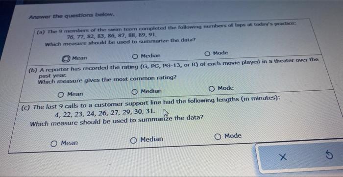 Solved (a) The 9 manbers of the swim tesam completed the | Chegg.com