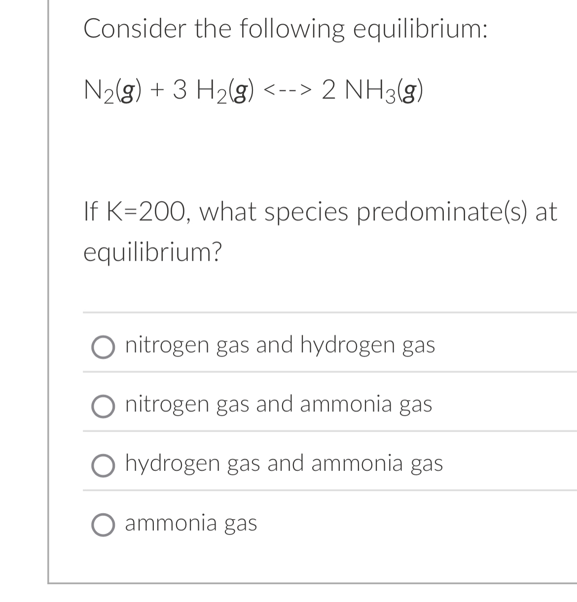Solved Consider the following | Chegg.com