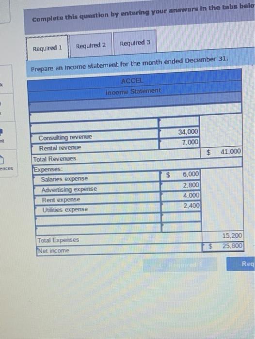 Solved Tableau DA 2-3: Mini-Case, Preparing an income | Chegg.com