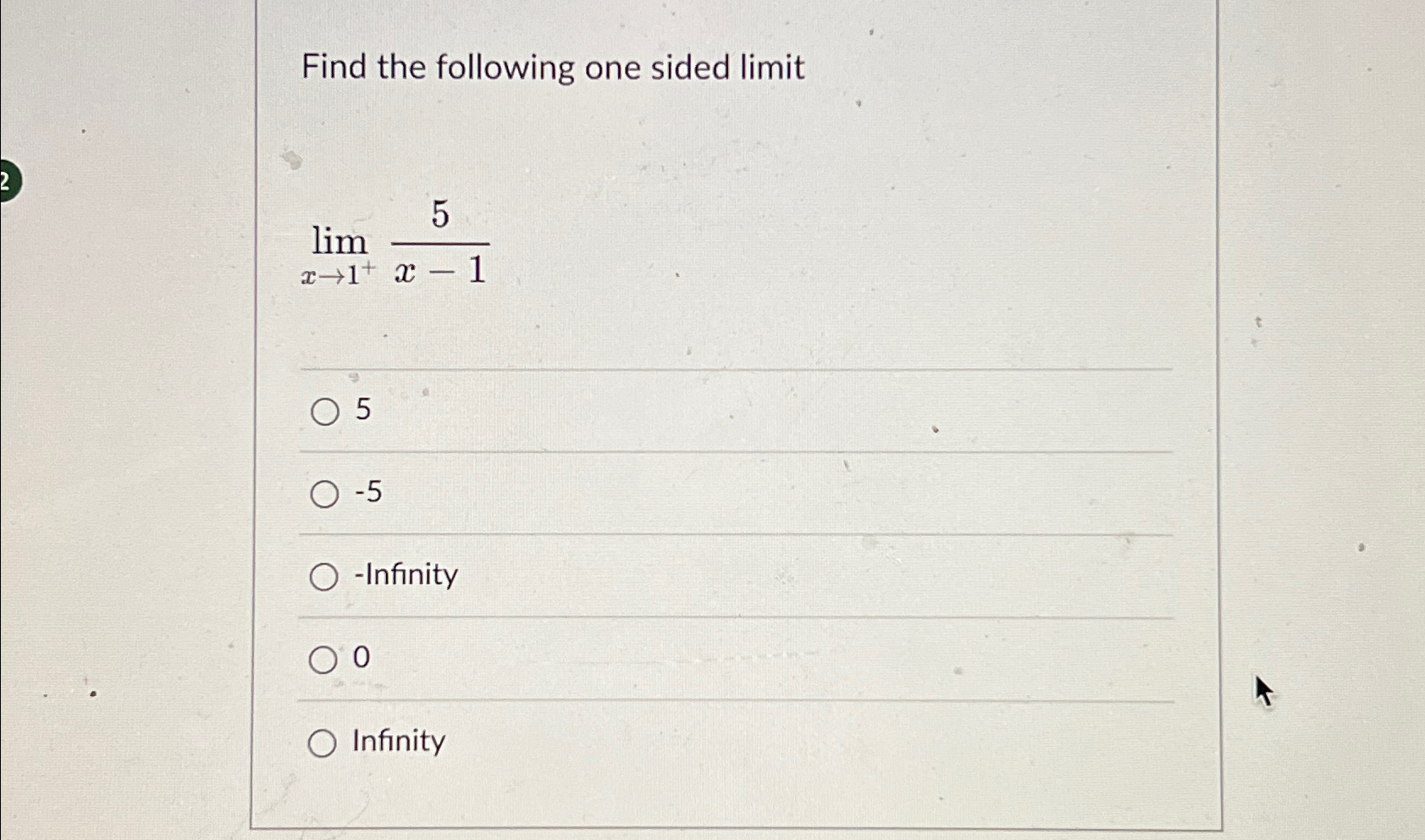 Solved Find the following one sided | Chegg.com