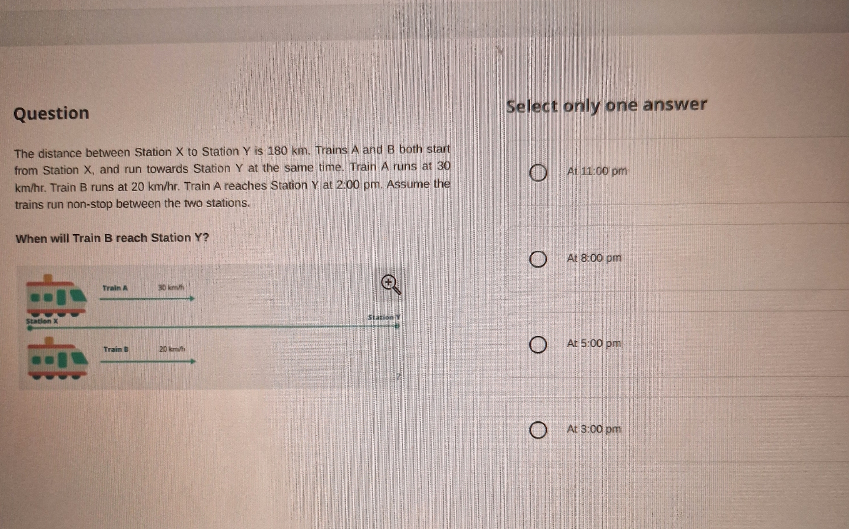 Solved QuestionSelect only one answerThe distance between | Chegg.com