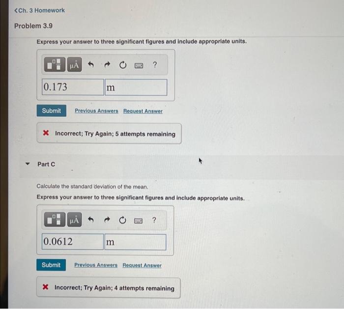Solved A distance AB is observed repeatedly using the same | Chegg.com