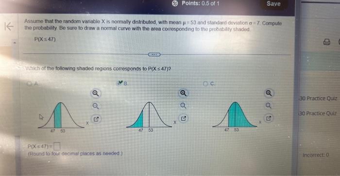 Solved Assume That The Random Variable X Is Nomally 9069