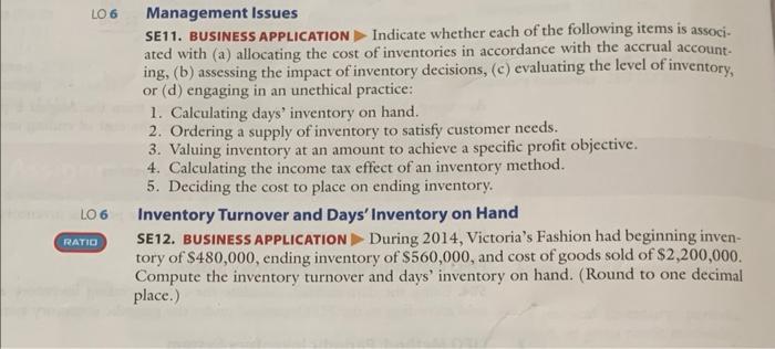 Solved LIFO Method: Periodic Inventory System SE5. Using the | Chegg.com