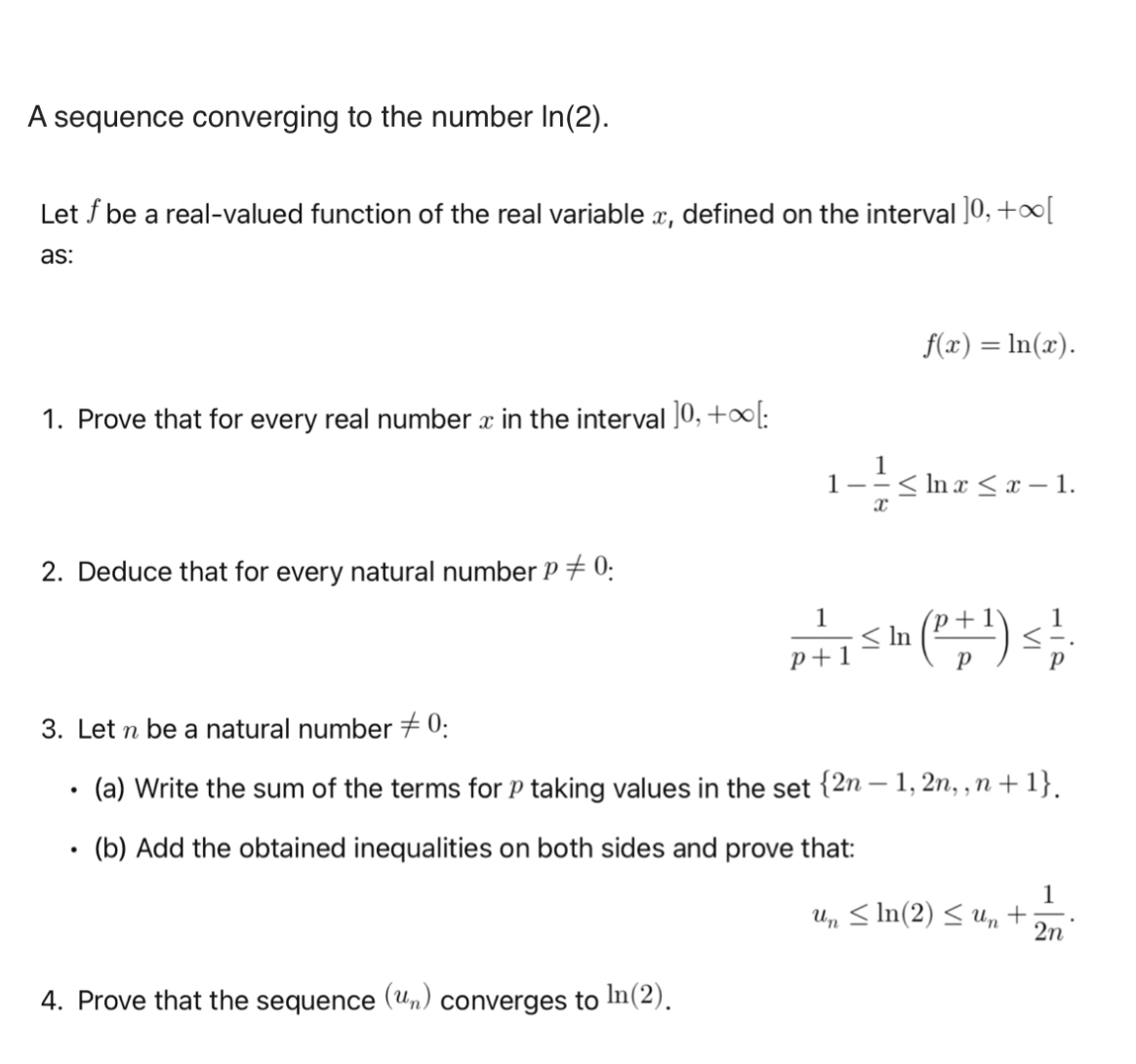 Solved This subject name is real analysis part in math Laws | Chegg.com