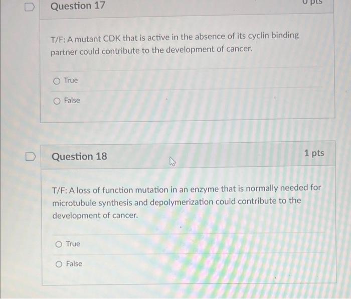 Solved Use this model of a cell cycle checkpoint to answer | Chegg.com