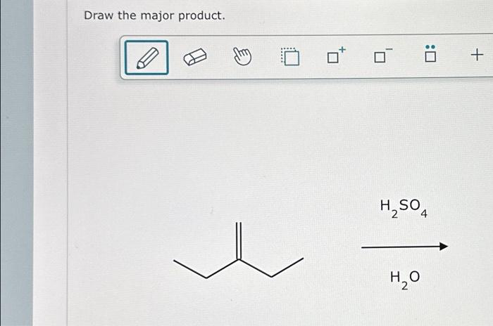 Solved Draw the major product. | Chegg.com