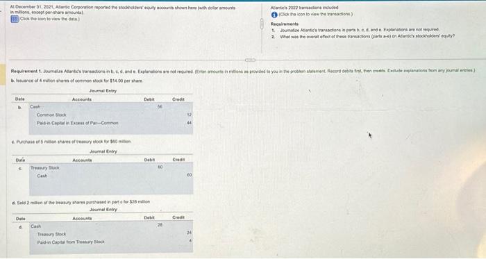 Solved what is the overall net increase (decrease) on | Chegg.com