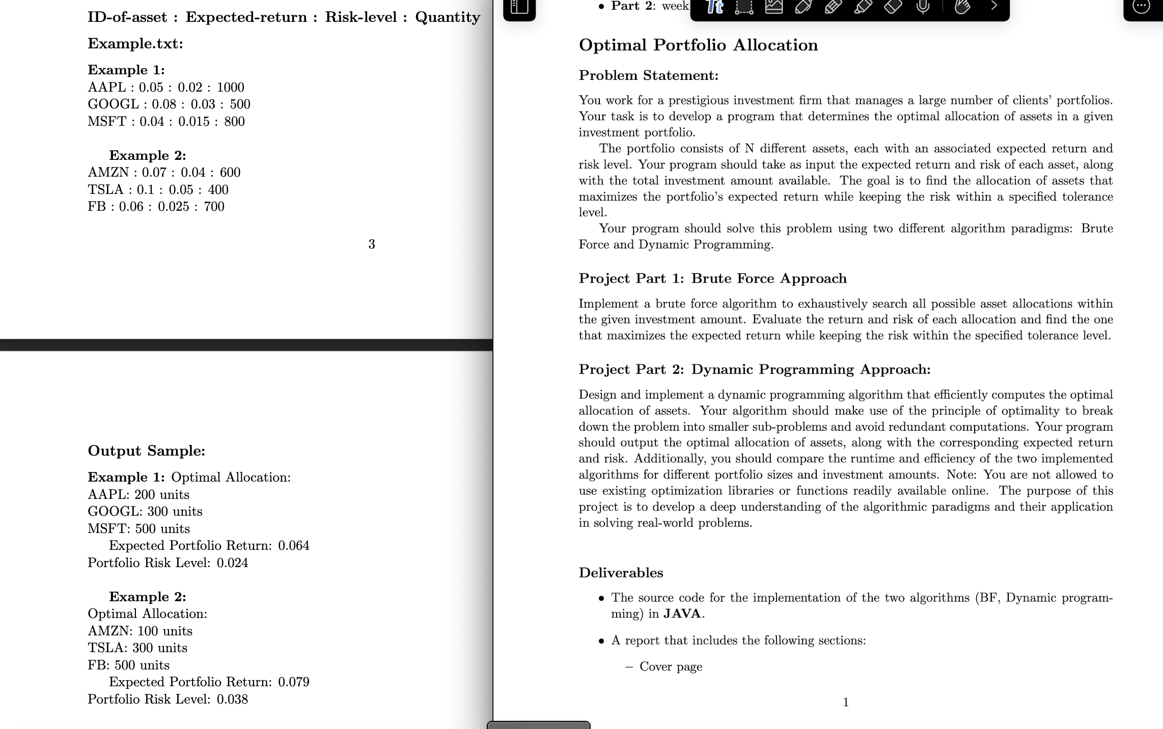 Solved Project Part 1: Brute Force ApproachImplement a brute | Chegg.com Solved Project Part 1: Brute Force ApproachImplement a brute | Chegg.com