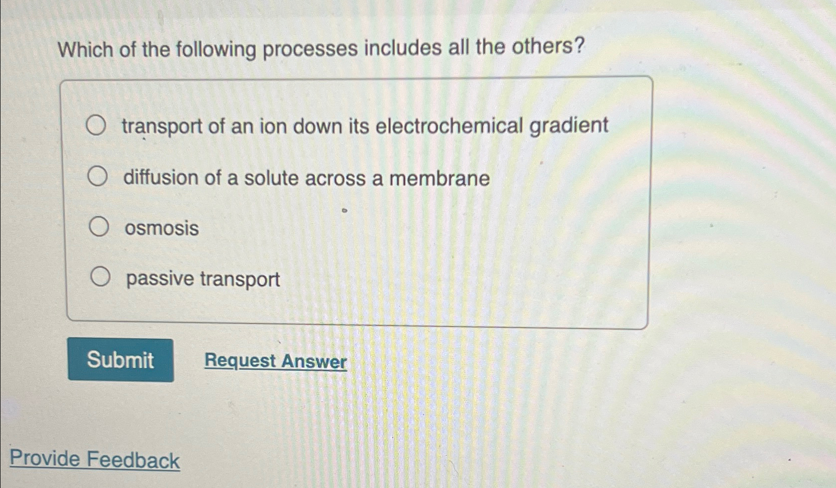 Solved Which of the following processes includes all the | Chegg.com
