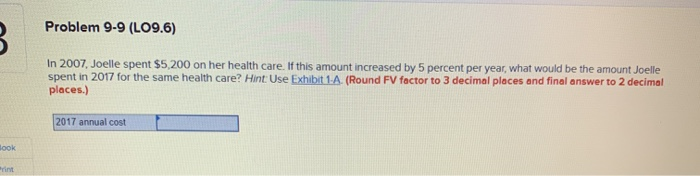 Solved Problem 9-9 (LO9.6) In 2007, Joelle spent $5,200 on | Chegg.com