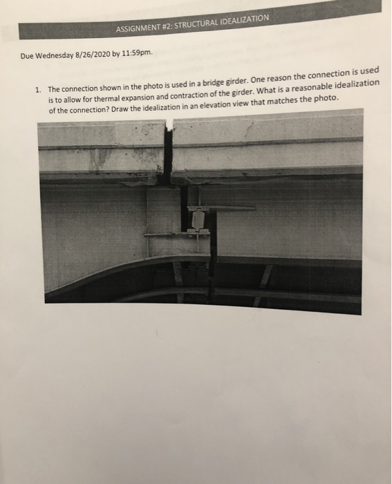 Solved ASSIGNMENT #2: STRUCTURAL IDEALIZATION Due Wednesday | Chegg.com