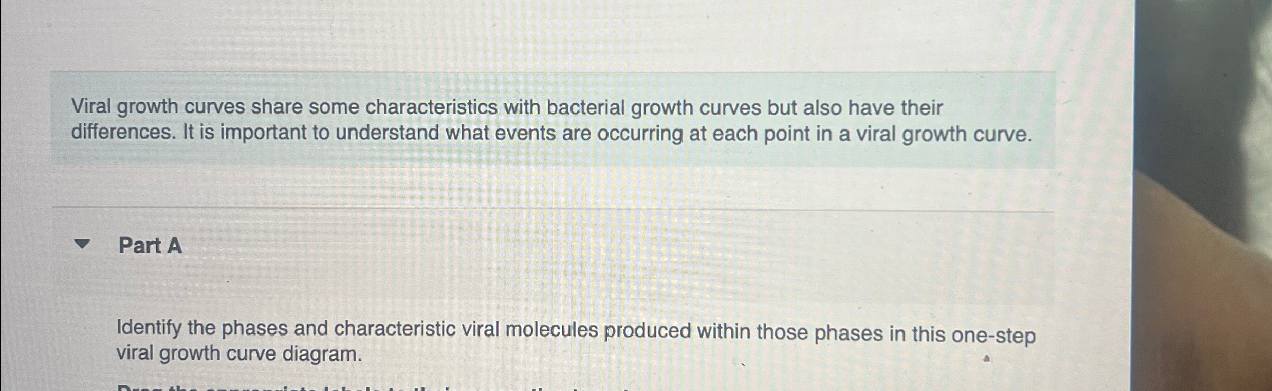 Solved Viral growth curves share some characteristics with | Chegg.com