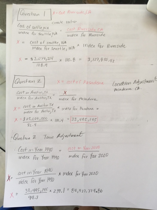 Solved HW 2. Rough Order Magnitude (ROM) Estimate (Due: | Chegg.com
