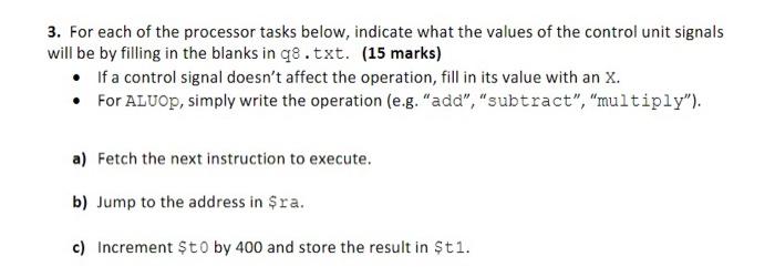 Solved 1. For each of the following assembly language | Chegg.com
