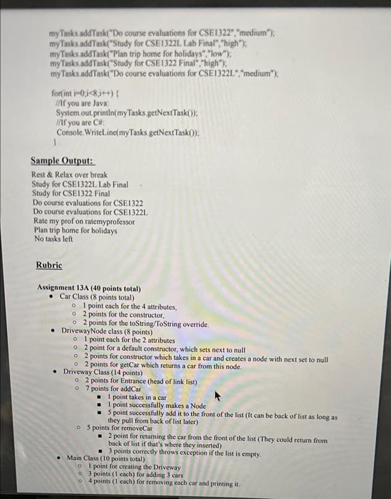 Solved Cse1322l Assignment 13 Concept Summary In This