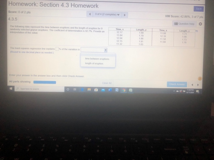 Solved Homework Section 4 3 Homework Sa Score 0 Of 2 Pts 3